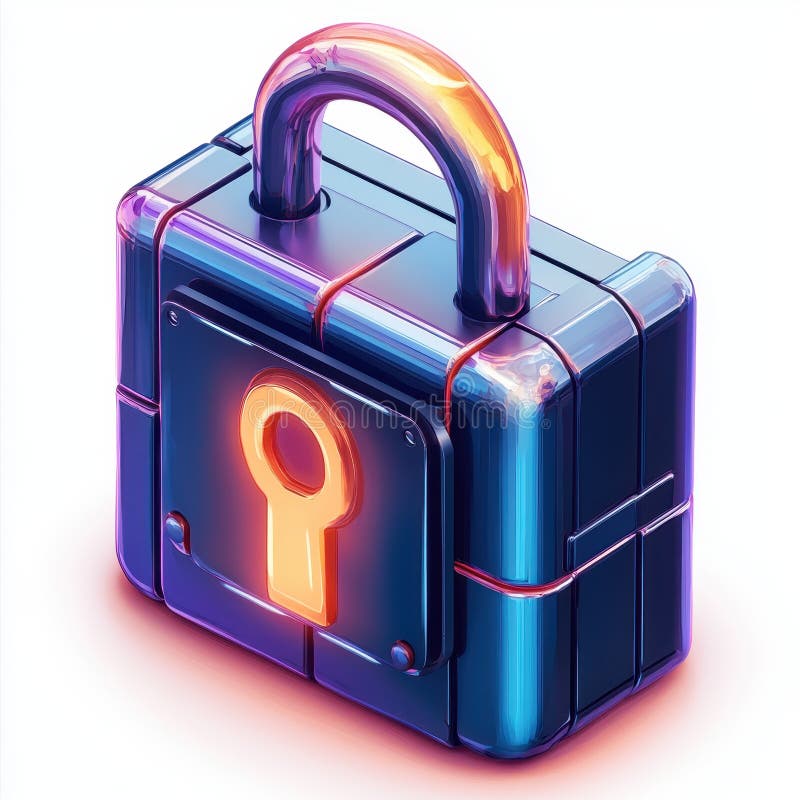 Secure Data Mirroring Tools Conceptual Image of a Lock with a Key ...
