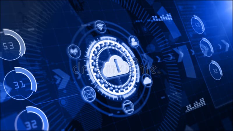 Secure Data Network, Digital Cloud Computing, Cyber Security Concept ... Secure Data Network, Digital Cloud Computing, Cyber Security Concept ...
