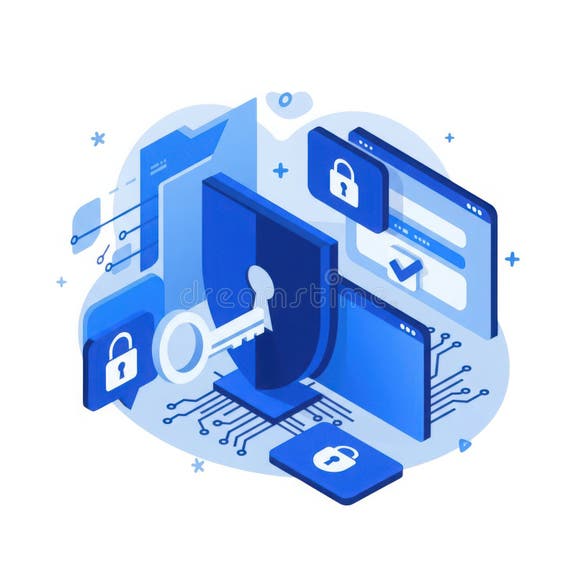 Secure Data Protection Concept for Cloud Computing and Internet Security with Key and Shield ...