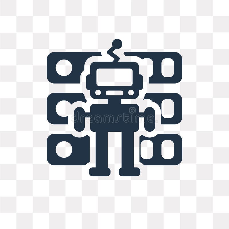 Secure Data Vector Icon Isolated On Transparent Background, Line Stock ...