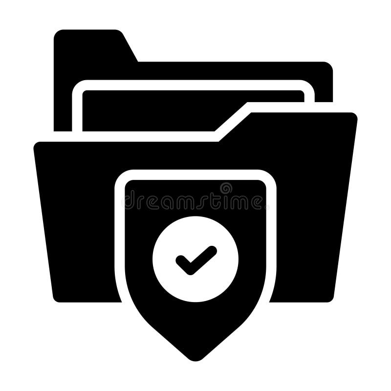 Secure Date Icon Modern Illustration Stock Vector - Illustration of ...