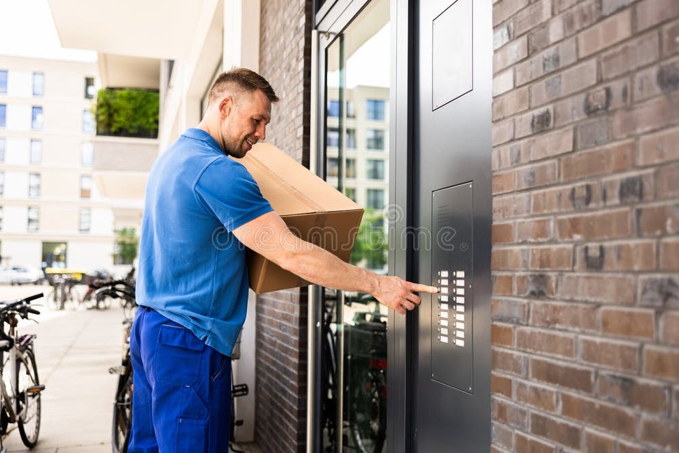 Secure Deliveries by Professional Courier Using Advanced Intercom ...