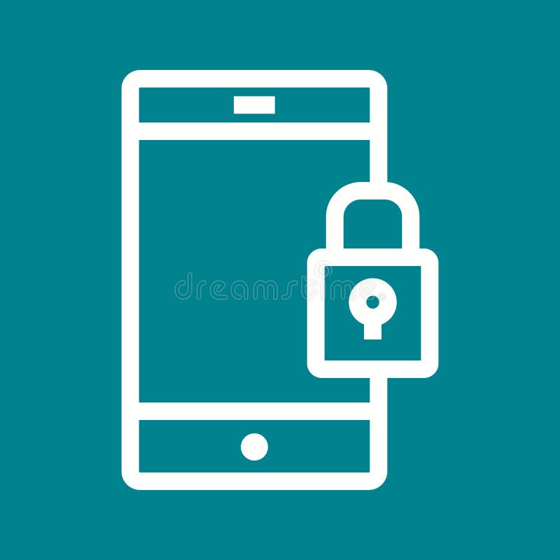 Secure Device stock vector. Illustration of technology - 83635328