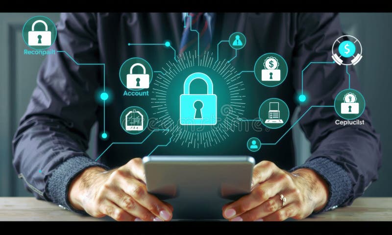 Account management icons stock vector. Illustration of creative - 3681755