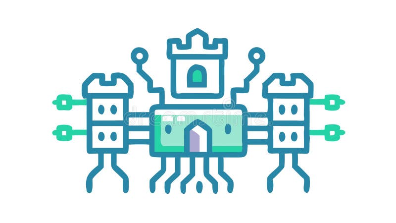 Strong Cyber Security Infrastructure Stock Illustrations – 229 Strong ...