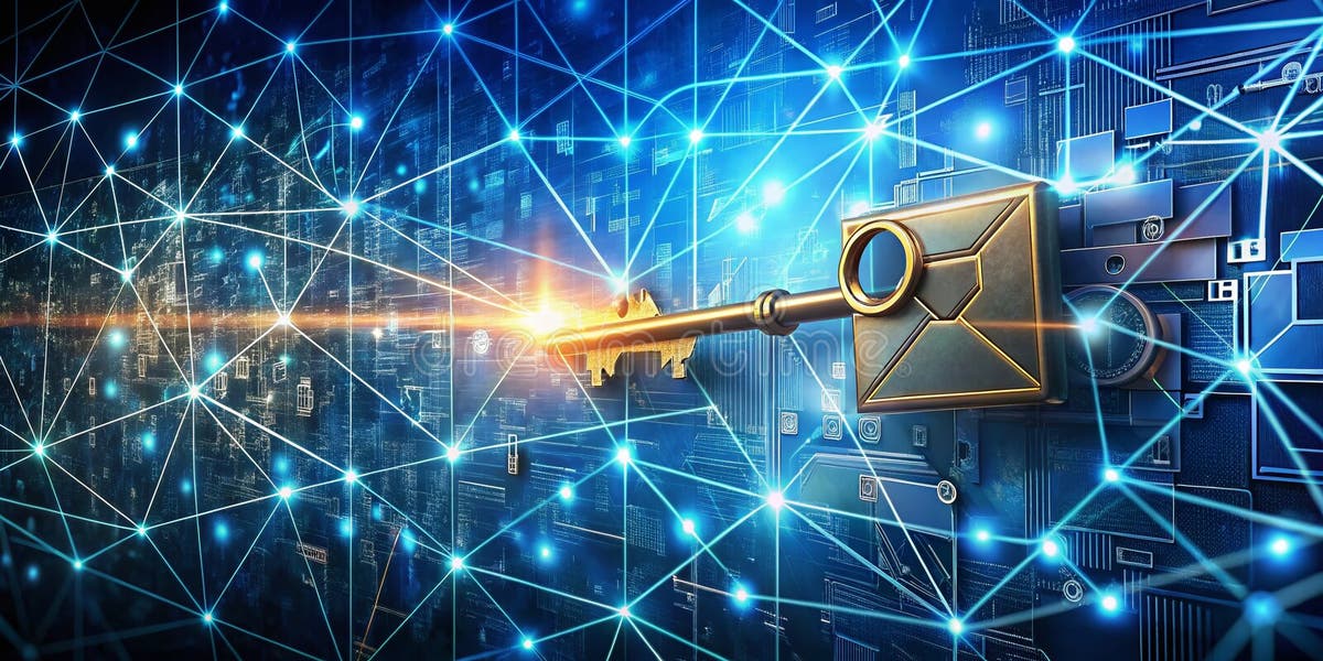 Keybased Encryption Stock Illustrations – 4 Keybased Encryption Stock ...