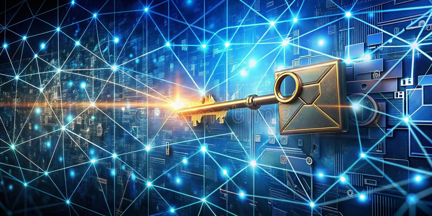 Keybased Encryption Stock Illustrations – 4 Keybased Encryption Stock ...