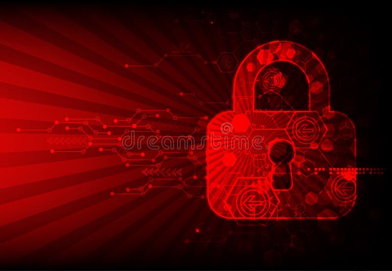 Secure Digital Space Stock Vector Illustration Of Programming 59705926 0476