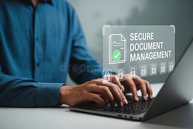 Secure Document Management System for Business Data Protection and Digital File Security ...