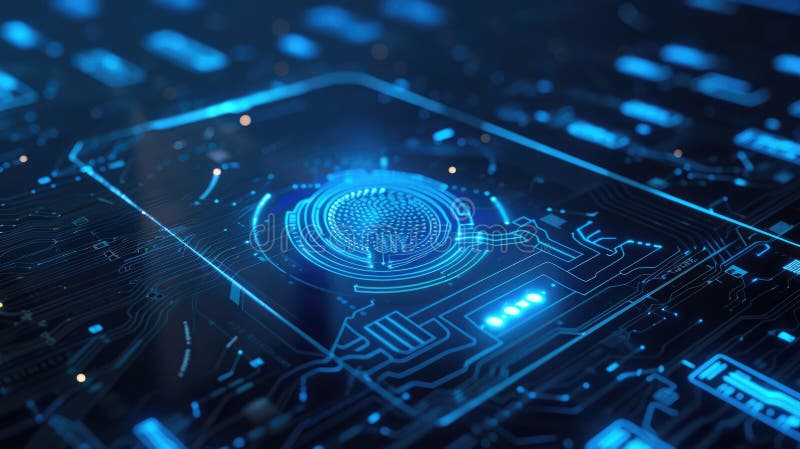 Secure Document with Verified Hologram, Futuristic Security Features ...