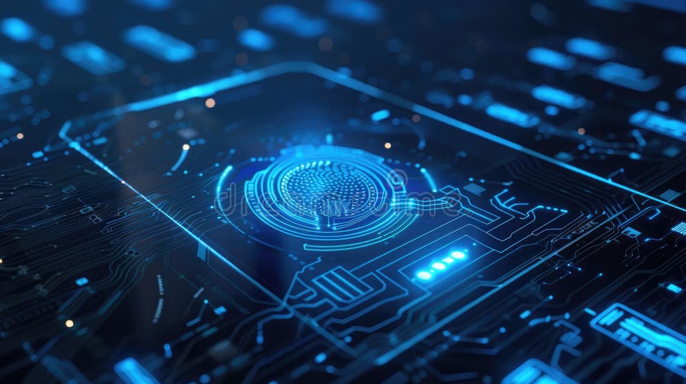 Secure Document with Verified Hologram, Futuristic Security Features ...