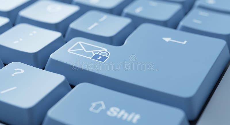 Secure Email Communication Data Security and Privacy on a Blue Computer ...