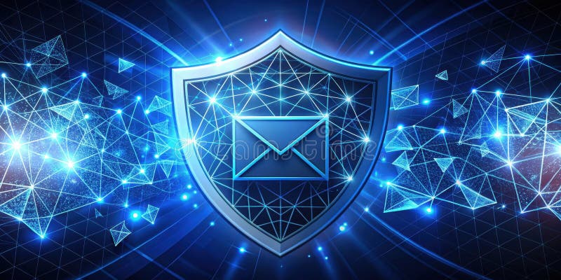 Secure Email Communication Digital Shield Protecting Online Messages ...