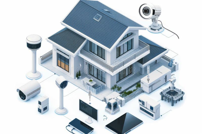 Secure Family Homes with Security Cameras, Voice Enabled Security ...