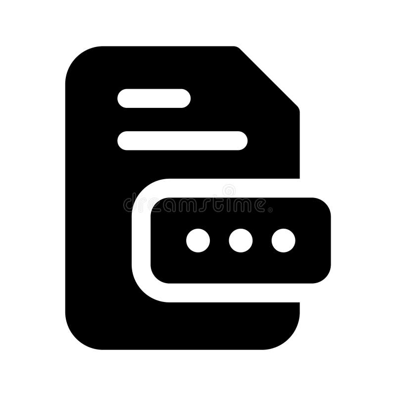 Secure File Vector Design in Modern and Trendy Style Stock Vector ...