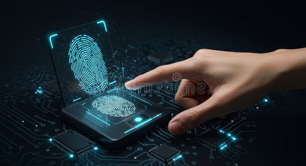 Secure Fingerprint Access System Ai Advanced Fingerprint Security