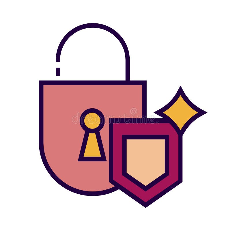 Secure Icon is in Flat and Pixel Perfect Style. Guarantee Symbol for ...