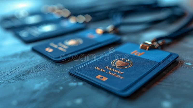 Secure Identification Cards with Lanyards for Professional Events and ...