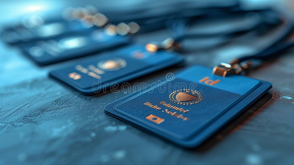 Secure Identification Cards with Lanyards for Professional Events and ...