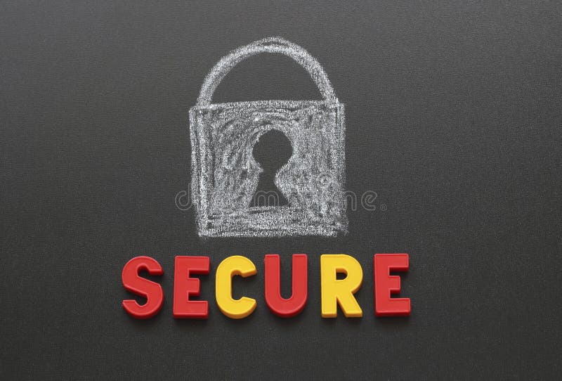 Secure stock photo. Image of secure, industry, customer - 44106424