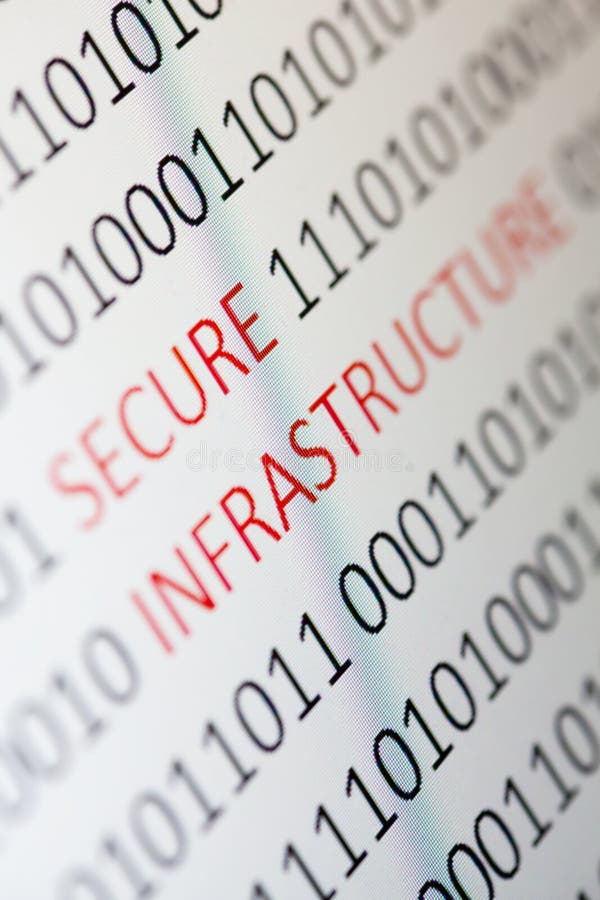 Secure infrastructure stock photo. Image of infrastructure - 28393022