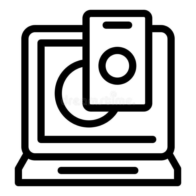 Laptop Showing Electronic Voting Using Biometric Authentication Stock ...