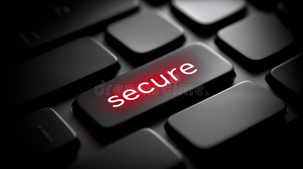 Secure Keyboard Key Illuminated in a Dark Environment for Cybersecurity ...