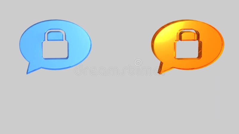 Secure Lock Conversation Negotiation Argument Video Stock Footage ...