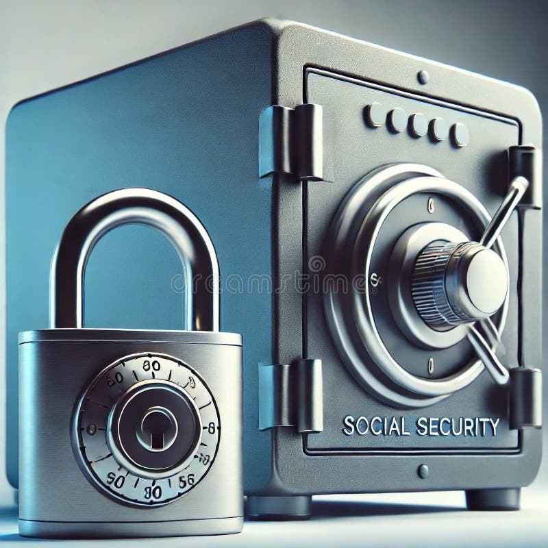 Financial Protection and Security Vector Outline Illustration, Bank ...