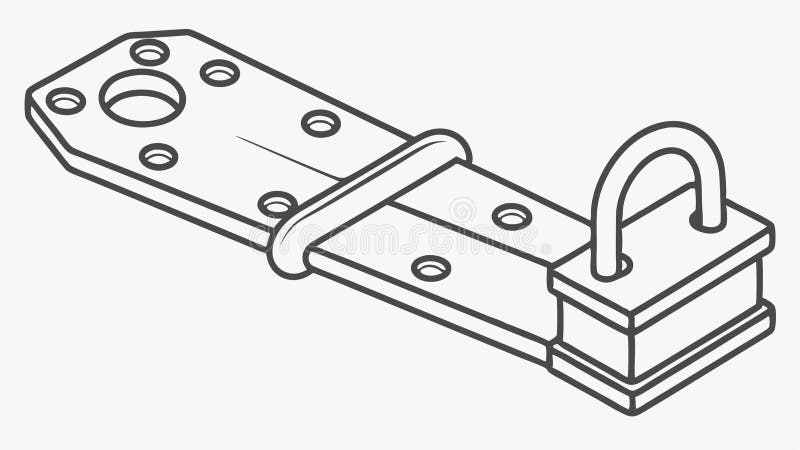 Secure Locking Mechanism Vector, Safety and Protection, Vector Design ...