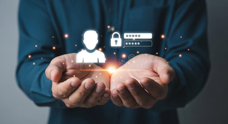 Secure Login User Account Password Protection Data Privacy ...