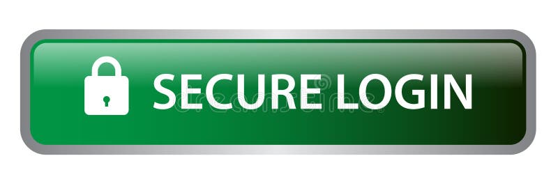 SSL secure login stock illustration. Illustration of computer - 19173512