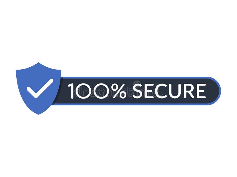100 Secure Logo Icon. Template Design for Privacy Protection or ...