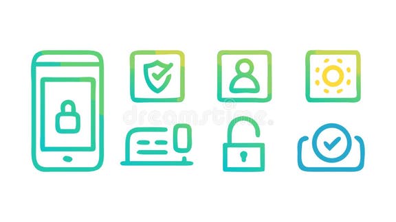 Secure Access Icons Stock Illustrations – 17,971 Secure Access Icons ...