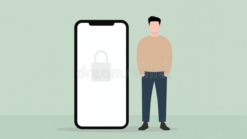 Secure Mobile Device Usage with a Person Standing beside a Smartphone ...