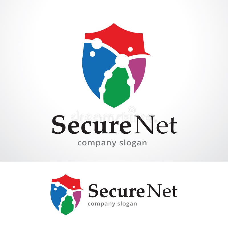 Secure Net Logo Template Design Vector, Emblem, Design Concept ...