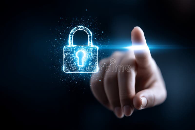 Secure Network Protection Cybersecurity Data Protection Privacy Online ...