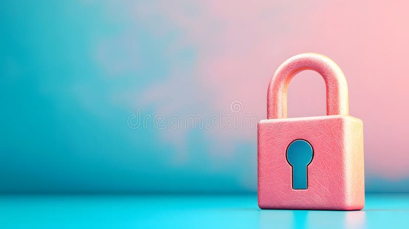 Secure Online Experience is Essential and this Pink Padlock Symbolizes ...