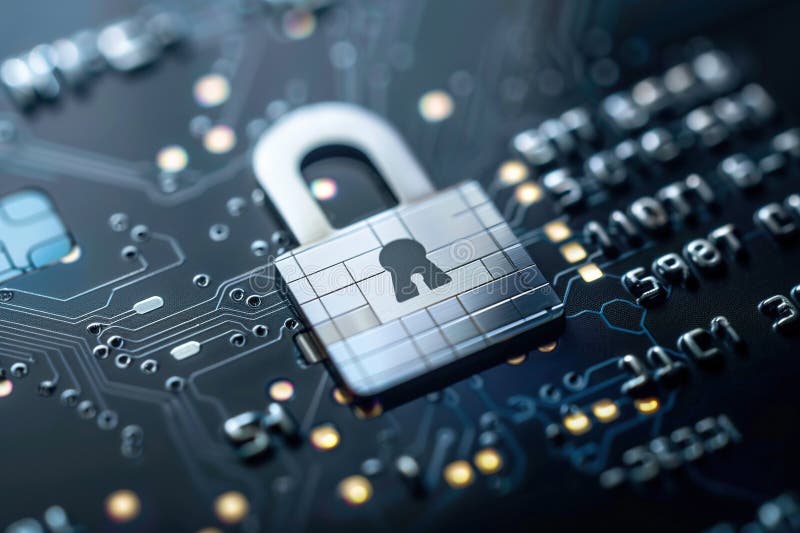 Secure Online Payment Concept. Cyber Security in Banking. Generative Ai ...