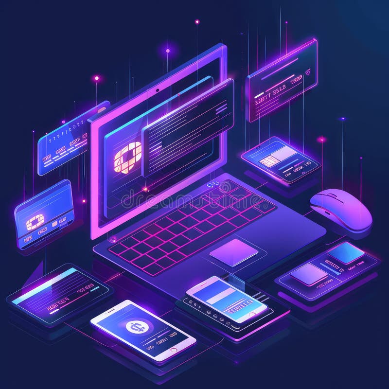 Secure Online Payment Process with Credit Card and Computer ...