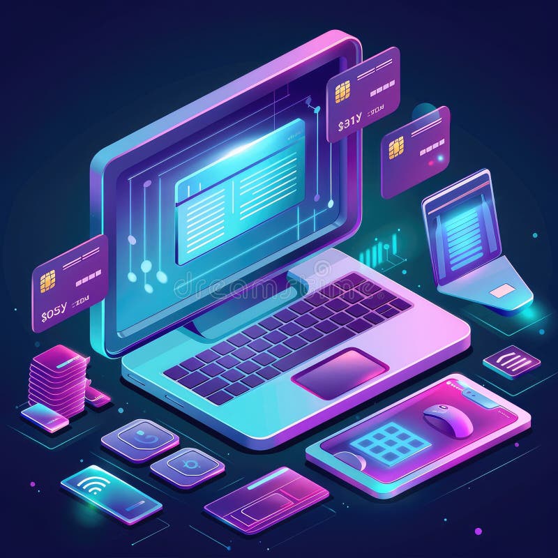 Secure Online Payment Process with Credit Card and Computer ...