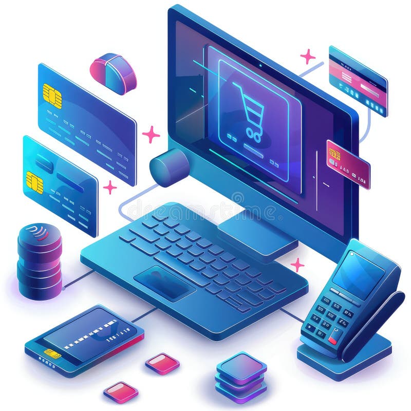 Secure Online Payment Process with Credit Card and Computer ...