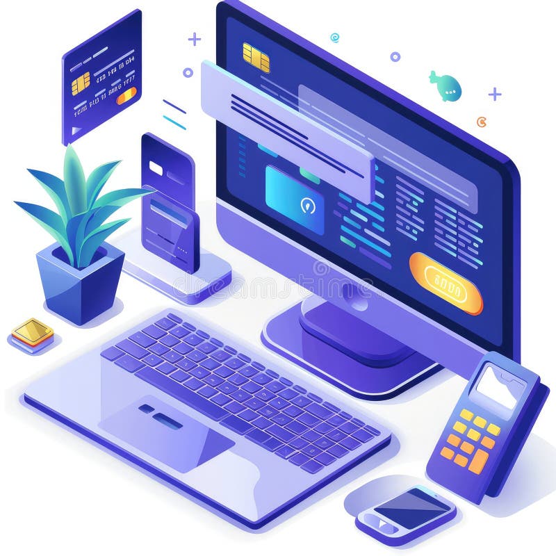 Secure Online Payment Process with Credit Card and Computer ...