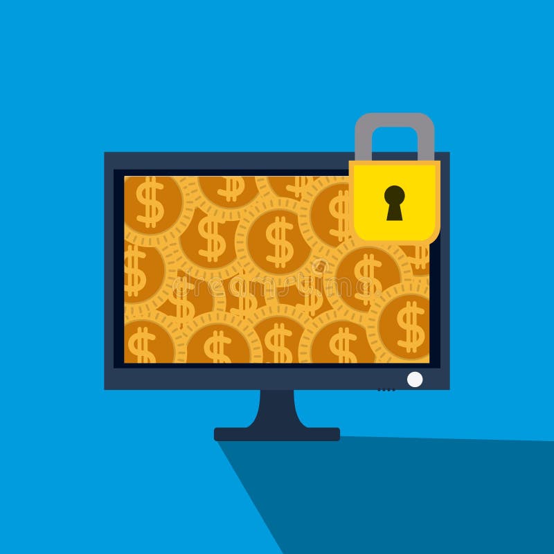 Secure online transactions stock vector. Illustration of laptop - 115706511 Secure online transactions stock vector. Illustration of laptop - 115706511