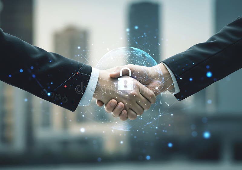 Secure Partnership through Digital Handshake in Online Business Stock ...