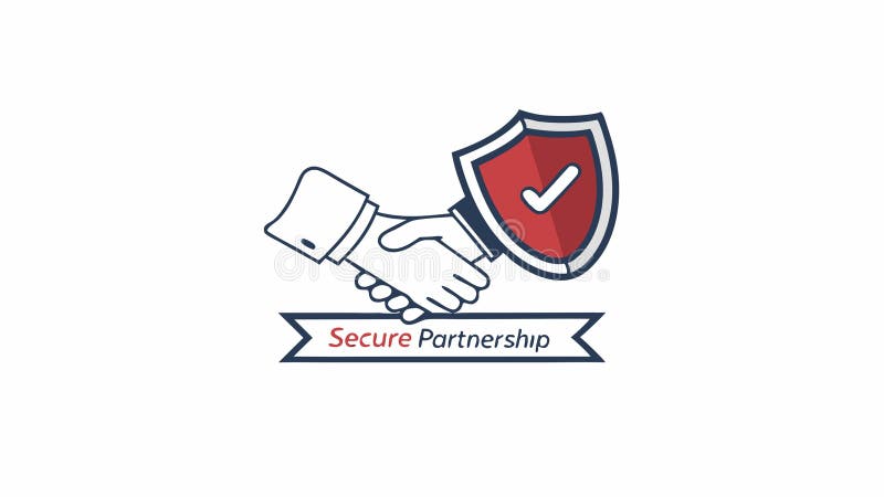 Secure Partnership & Trustworthy Agreement, Vector Design Generative AI ...