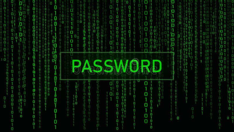 Secure Password. Cyber Attack. Hacking. Digital Background Green Matrix ... Secure Password. Cyber Attack. Hacking. Digital Background Green Matrix ...