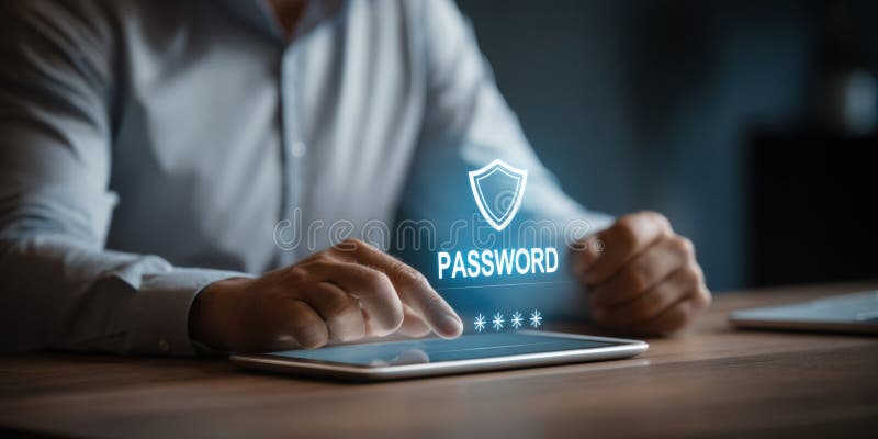 Secure Password Entry on a Tablet during Evening Hours in a Modern ...