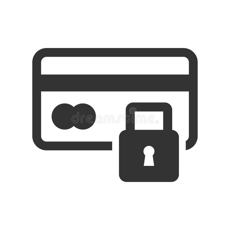 Secure payment icon stock vector. Illustration of graphic - 175002464