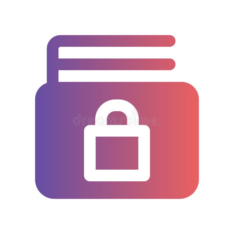 Secure Payment Icons. with a Modern Design Style and Gradient Fill ...